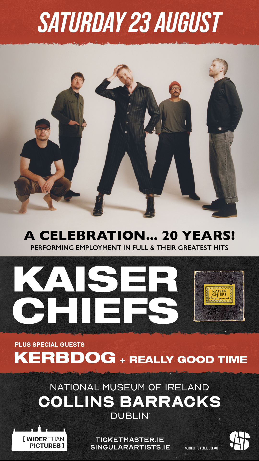 Kaiser Chiefs Competition – Left Of The Dial Music